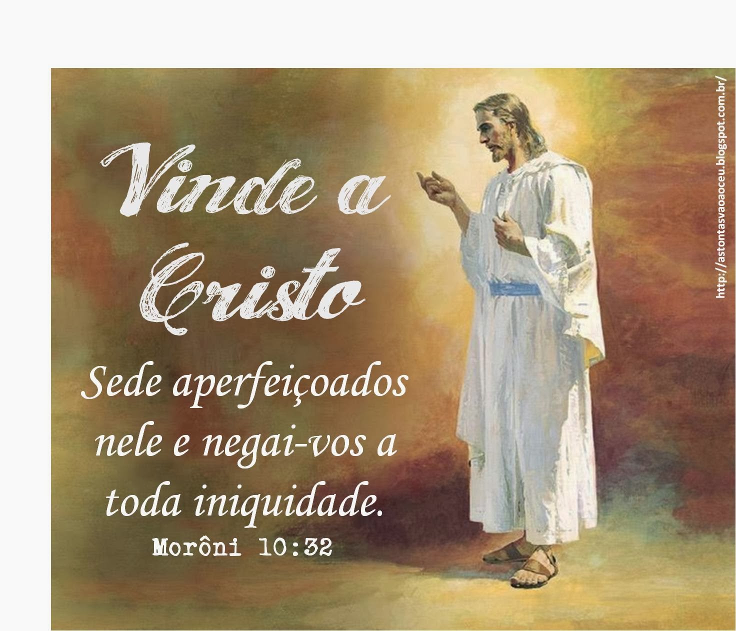 As Tontas Vão Ao Céu: Cartazes com Tema da Mutual 2014 - Vinde a Cristo