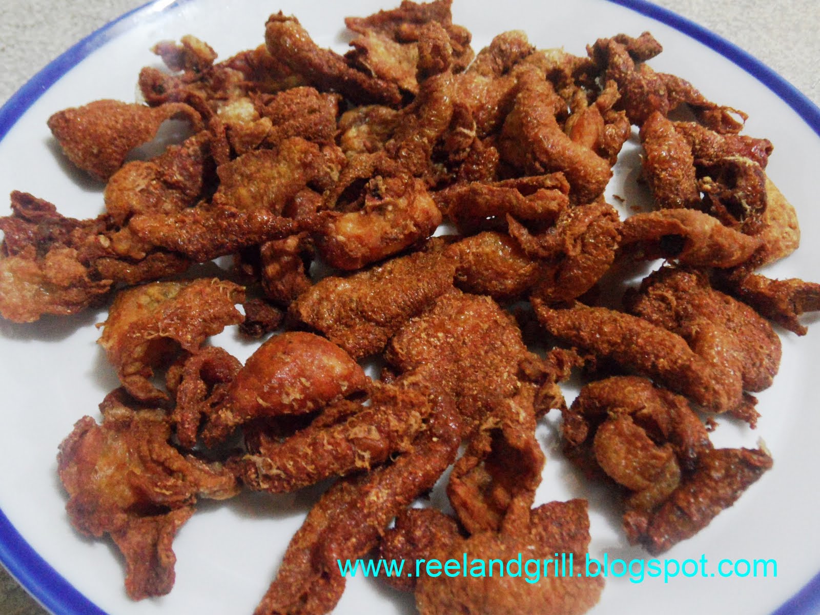 Reel and Grill: Chicharon Balat ng Manok or Tsitsarong Manok (Crackling ...
