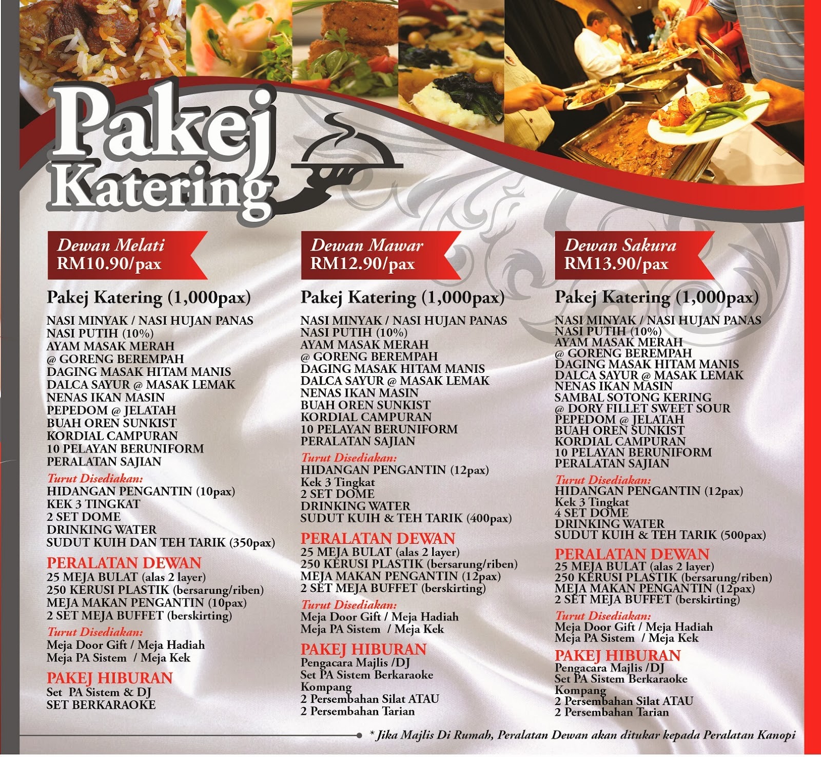 Pakej Katering Perkahwinan ~ ISDA Catering & Wedding Planner (002097080-D)