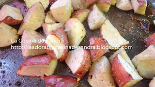 La Cocina de Sandra: Papas Rojas Rostizadas