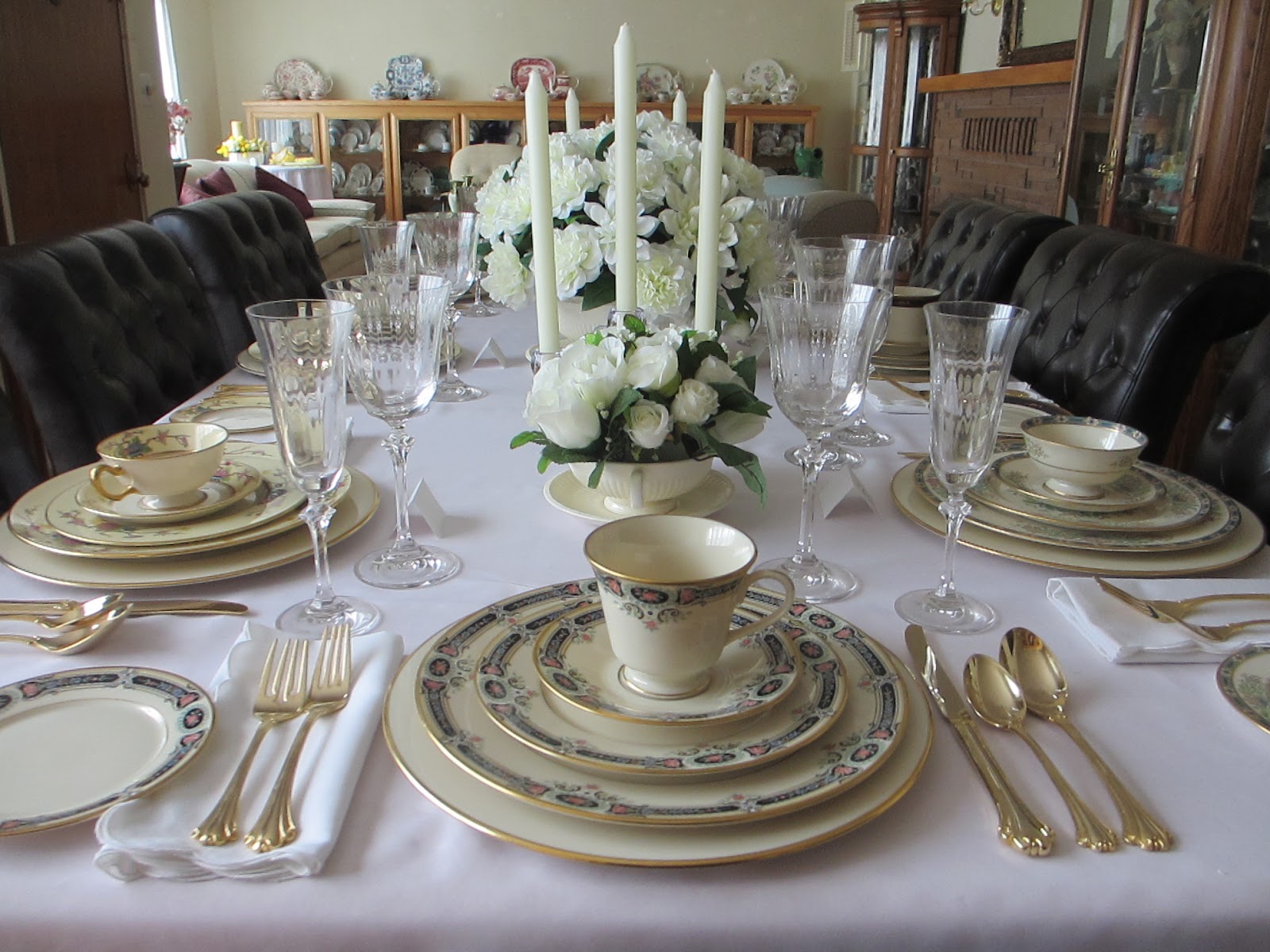 The Welcomed Guest: Lenox Sampler Table