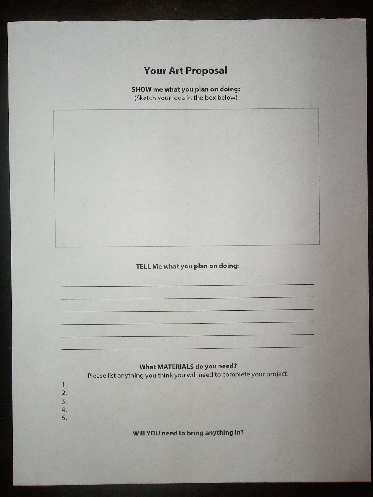 Create Art With Mrs. P!: 7th and 8th Grade Final Projects