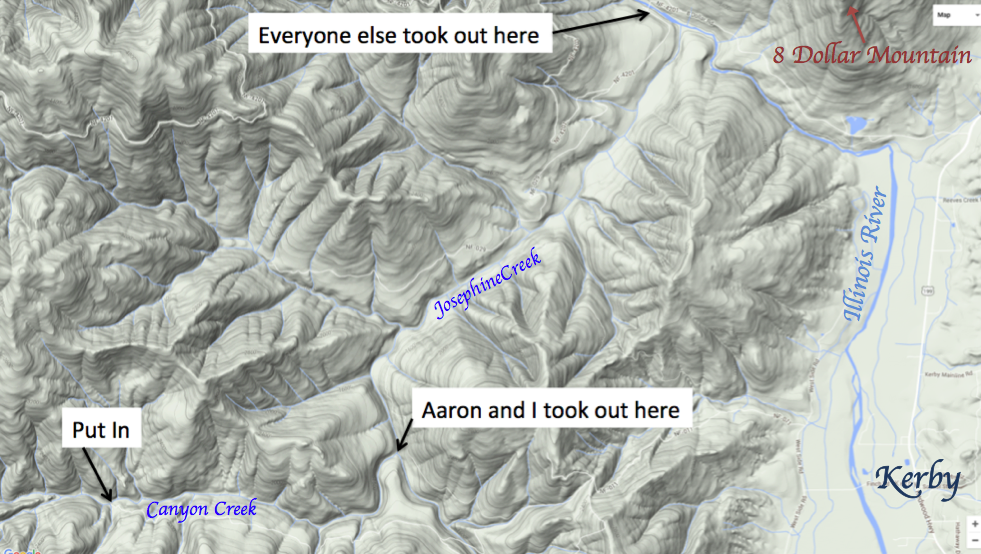 Into the Outside: Canyon Creek (Kerby, Oregon)