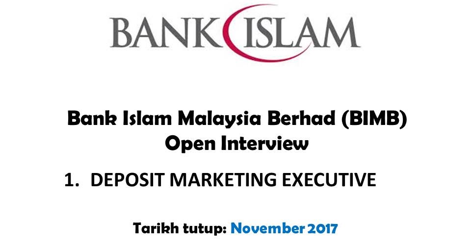 Bank Islam Malaysia Berhad (BIMB) Open Interview