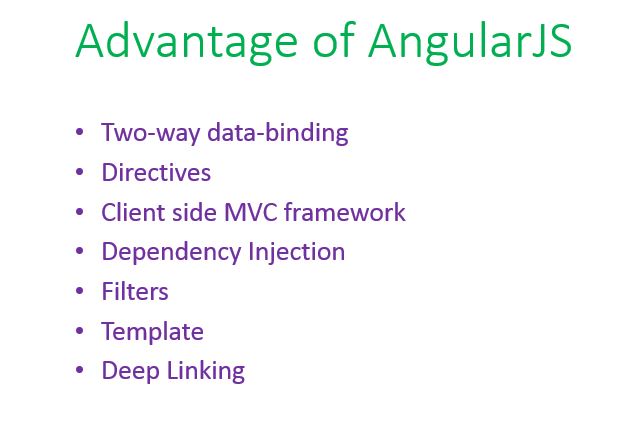 Advantages and Disadvantages of AngularJS ~ Java Elegance