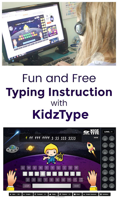 Fun and Free Typing Lessons with KidzType - Life with Moore Babies