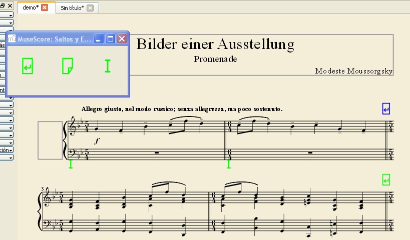 Descubriendo MuseScore: ¿Cómo formatear una página?