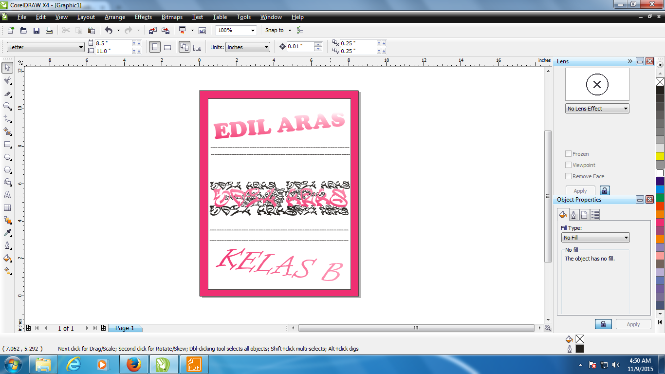 laporan tulisan abstrak | Teknik Informatika