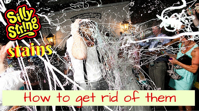 House for my chaos: Get rid of silly string stains – tips