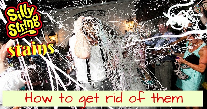 House for my chaos: Get rid of silly string stains – tips
