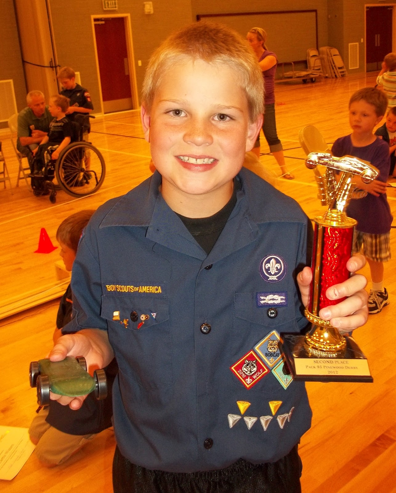 Chocolate Chip Cookies for Lunch: Pine Wood Derby