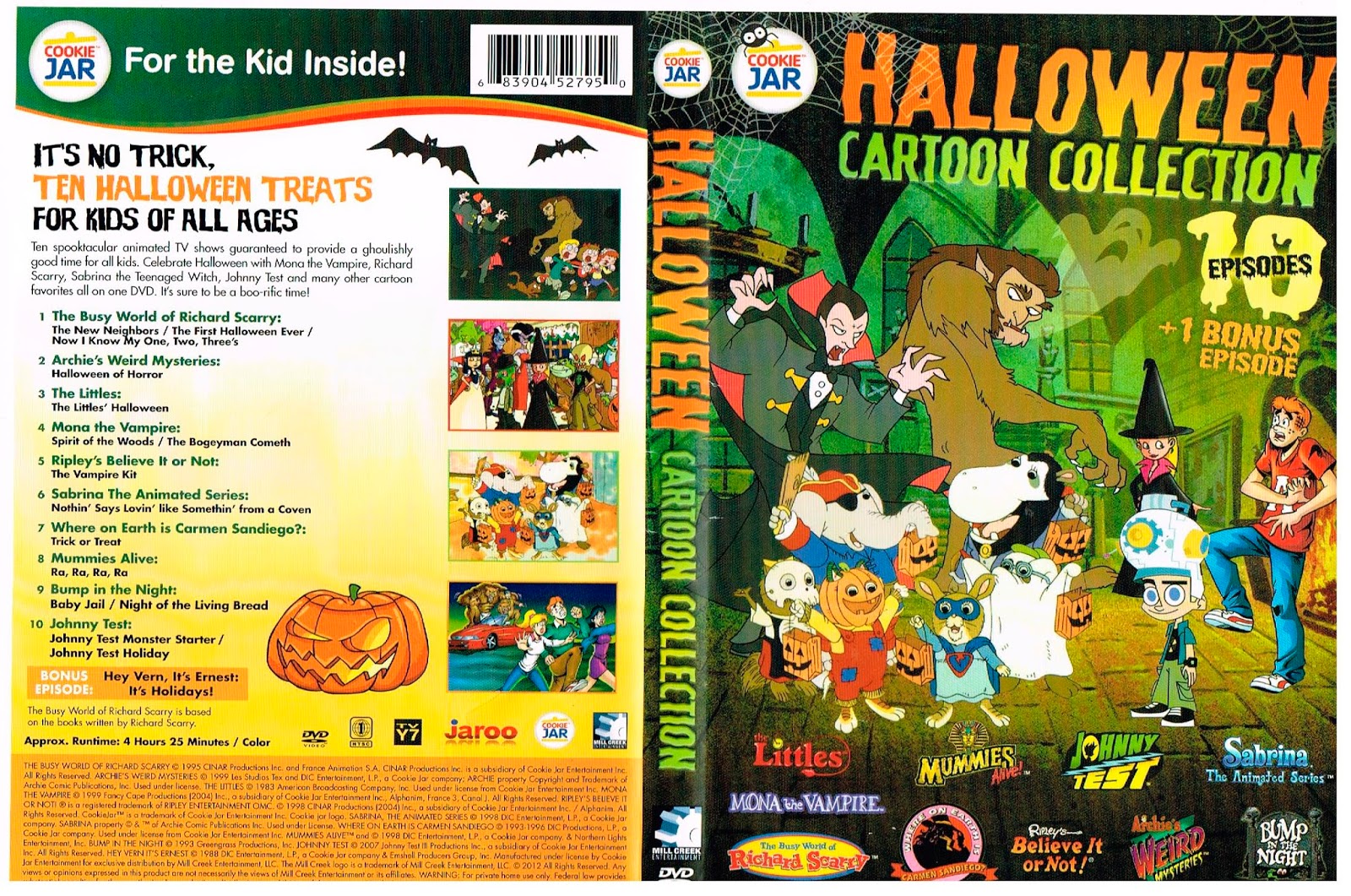 20 Years Before 2000: Cookie Jar Halloween DVD