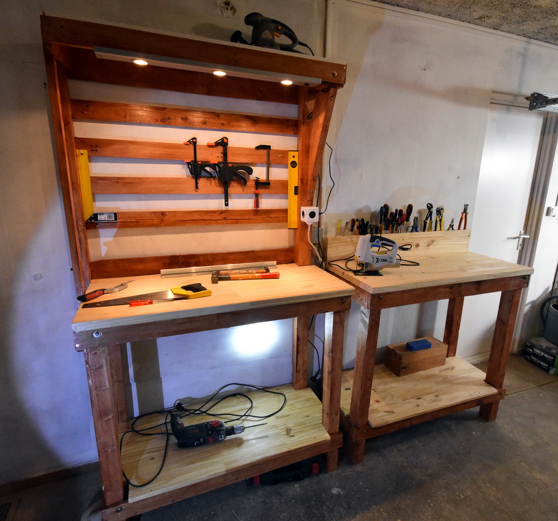 Phil Becker: Fabriquer un établi robuste avec des palettes et des planches