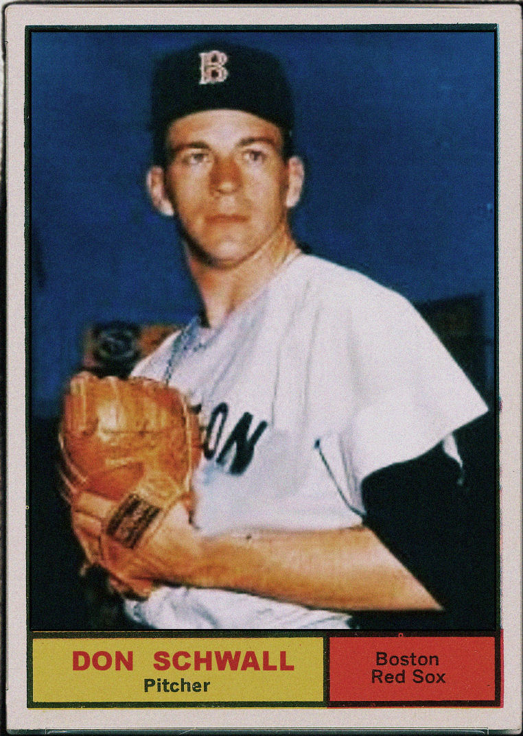 Cards That Never Were: 1961 Topps Don Schwall