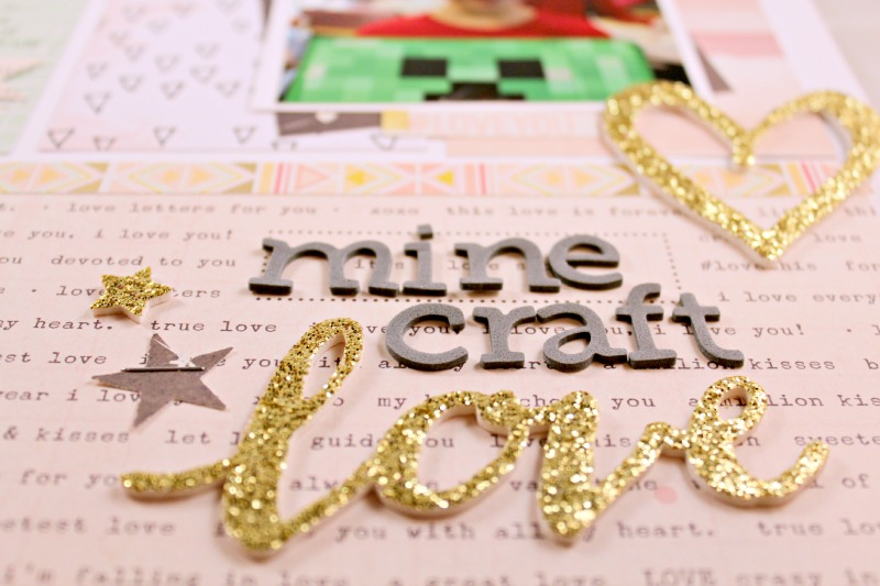 Live The Moment: Paper Camellia: Minecraft Love