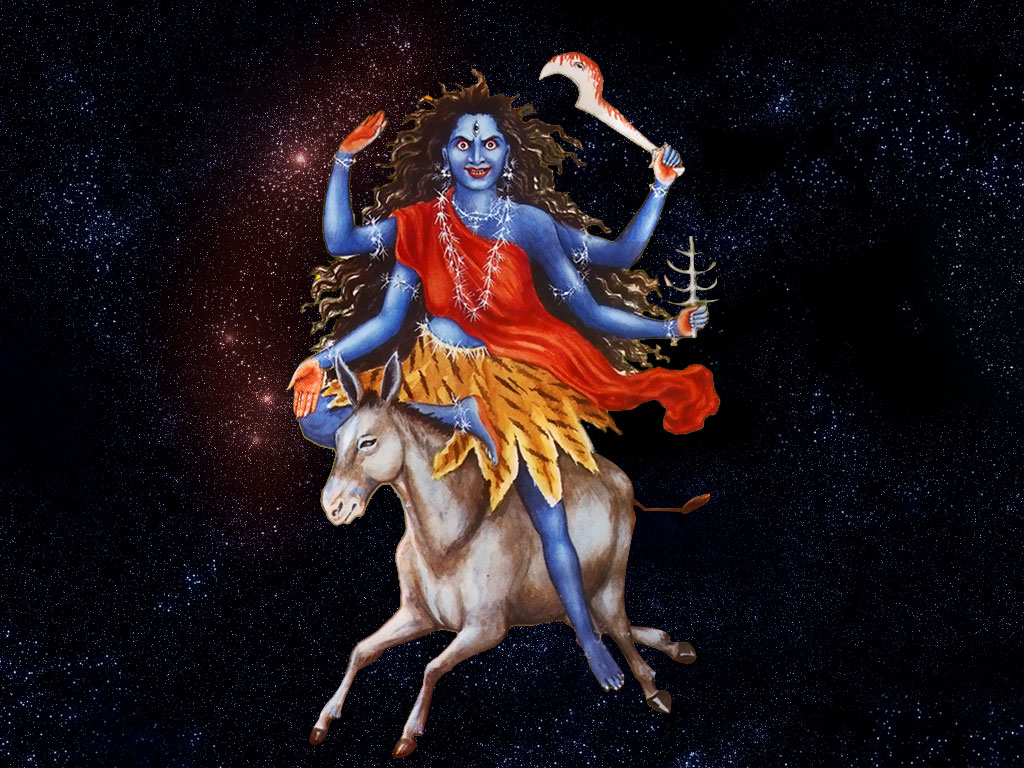 Navaratri Day 7 - Maa Kaalratri ~ Sankar Art Works