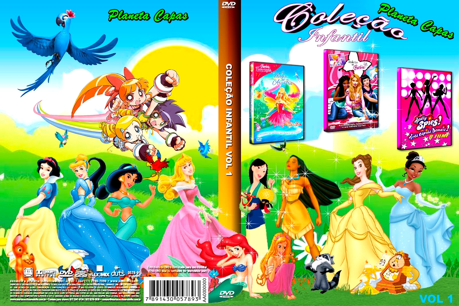 Planeta Capas: COLEÇÃO INFANTIL VOL.1