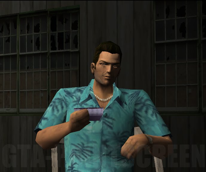 GTA - Print Screen: Tommy Vercetti