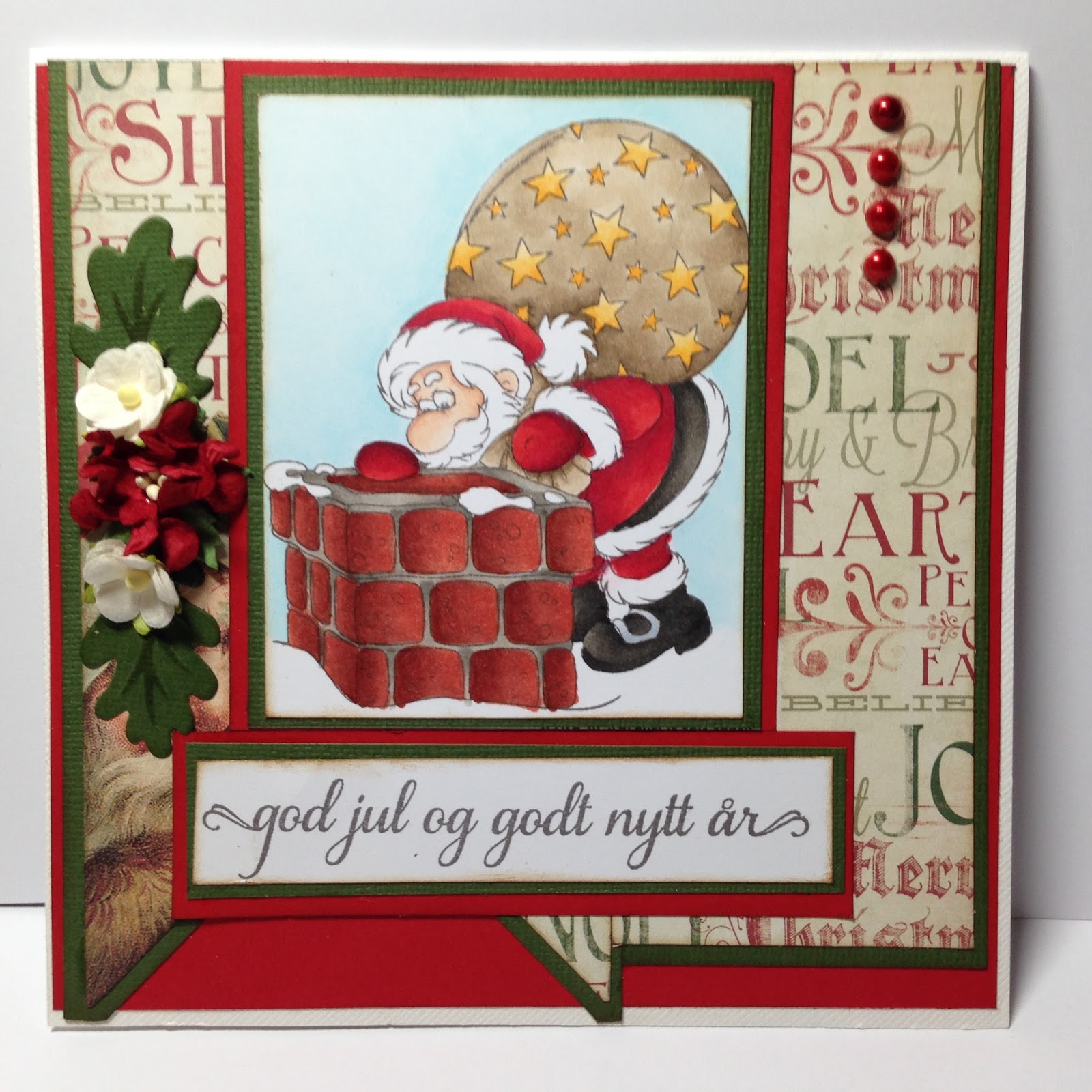 Anne-Elisabeths Hobbyer: Julekort med motiv fra North Star Design