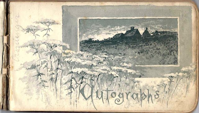 Heirlooms Reunited: 1880s Autograph Album of Vinnie Blanche Shaffer of ...