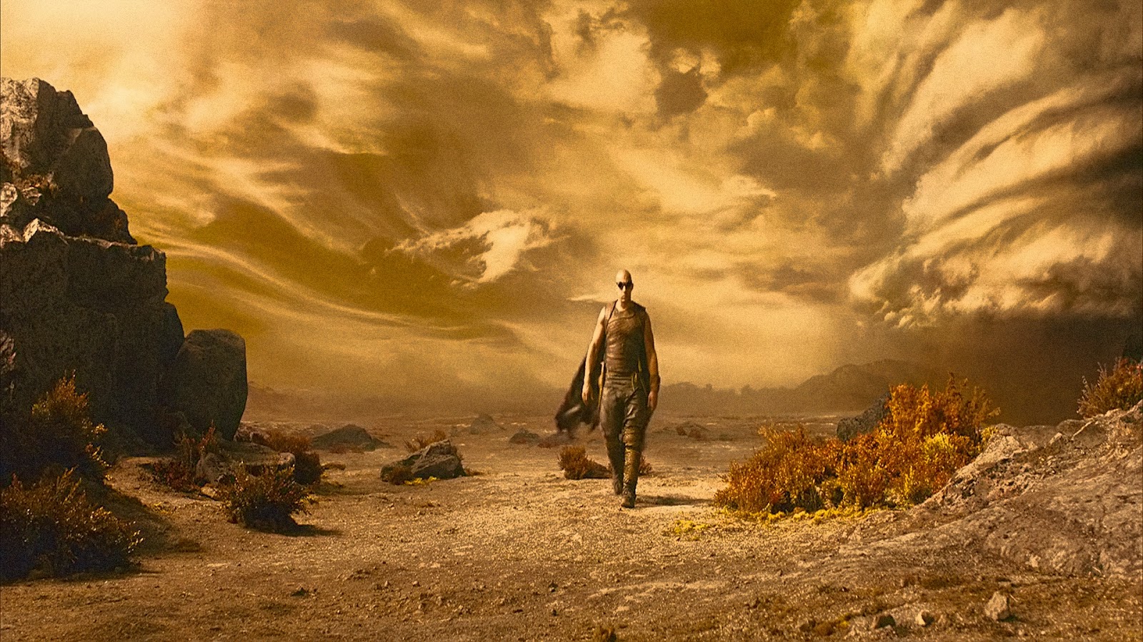 Movie Wallpaper Riddick Movie Poster