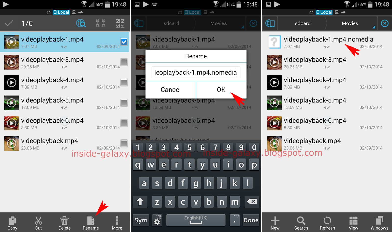 Inside Galaxy: Samsung Galaxy S4: How to Hide or Show Hidden Video from ...