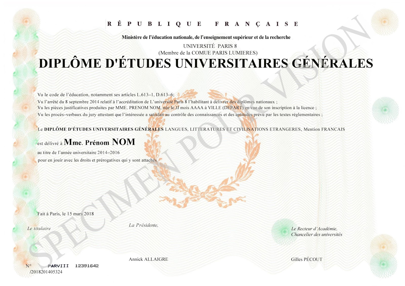 Diplômes Professionnels Français, Belges et Suisse à Votre Service