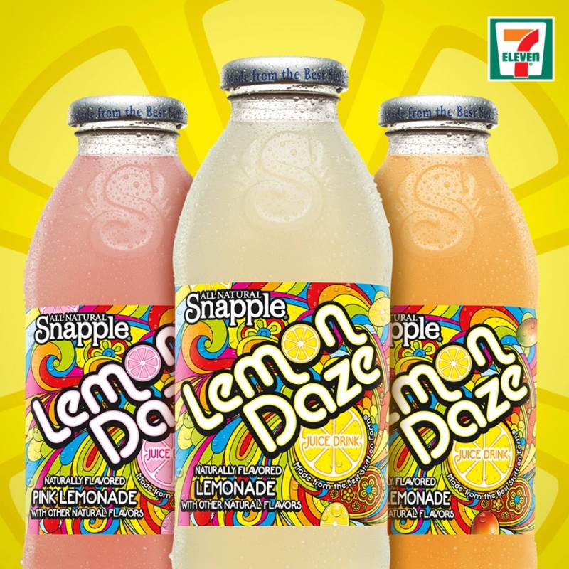 News: 7-Eleven - Free Snapple Lemon Daze on August 20