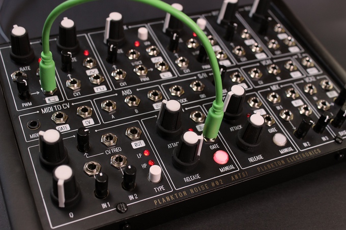 MATRIXSYNTH: New Ants! Analog Modular Synthesizer From Plankton Electronics