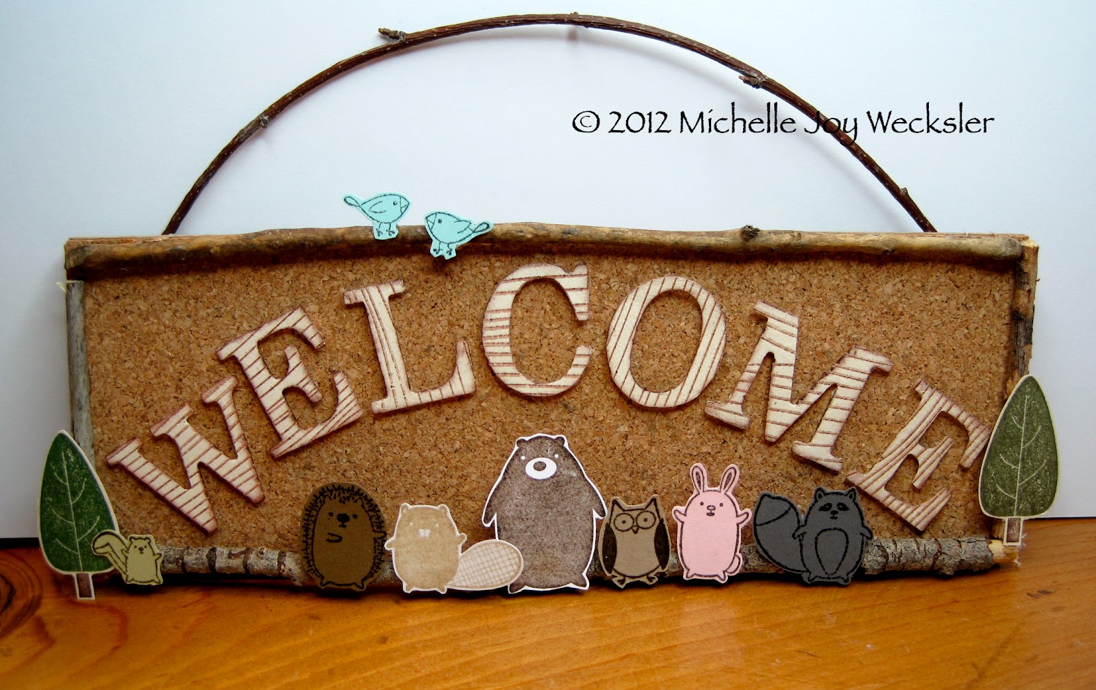 Figments of my Imagination: Furry Folk Welcome Sign