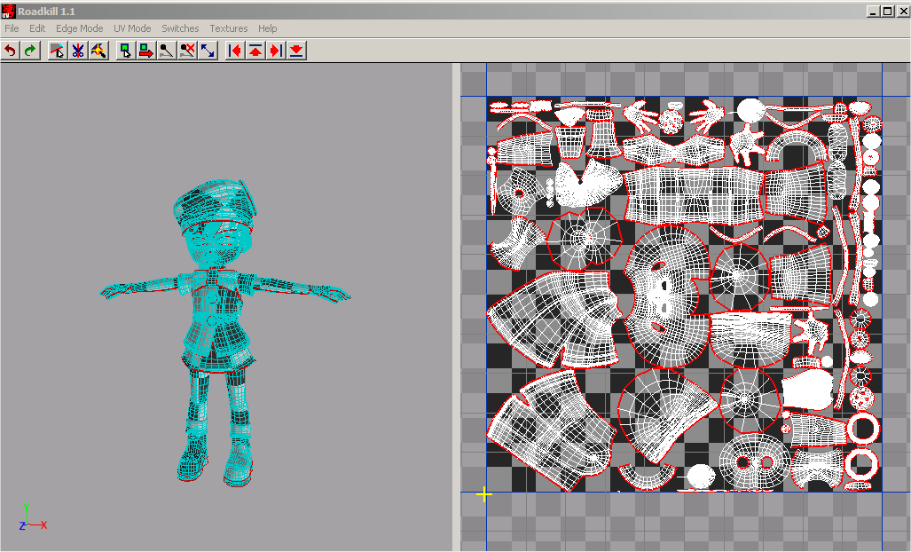 Painting in ultimate unwrap 3d - lasopahead