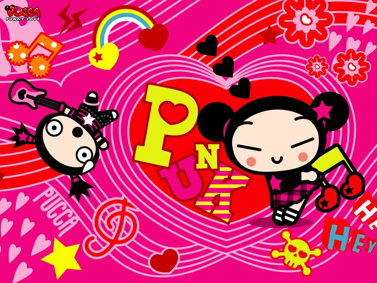 PUCCA, JUEGOS, CAPITULOS, PUCA Y GARU, HISTORIA, FONDOS, CANCIONES ...