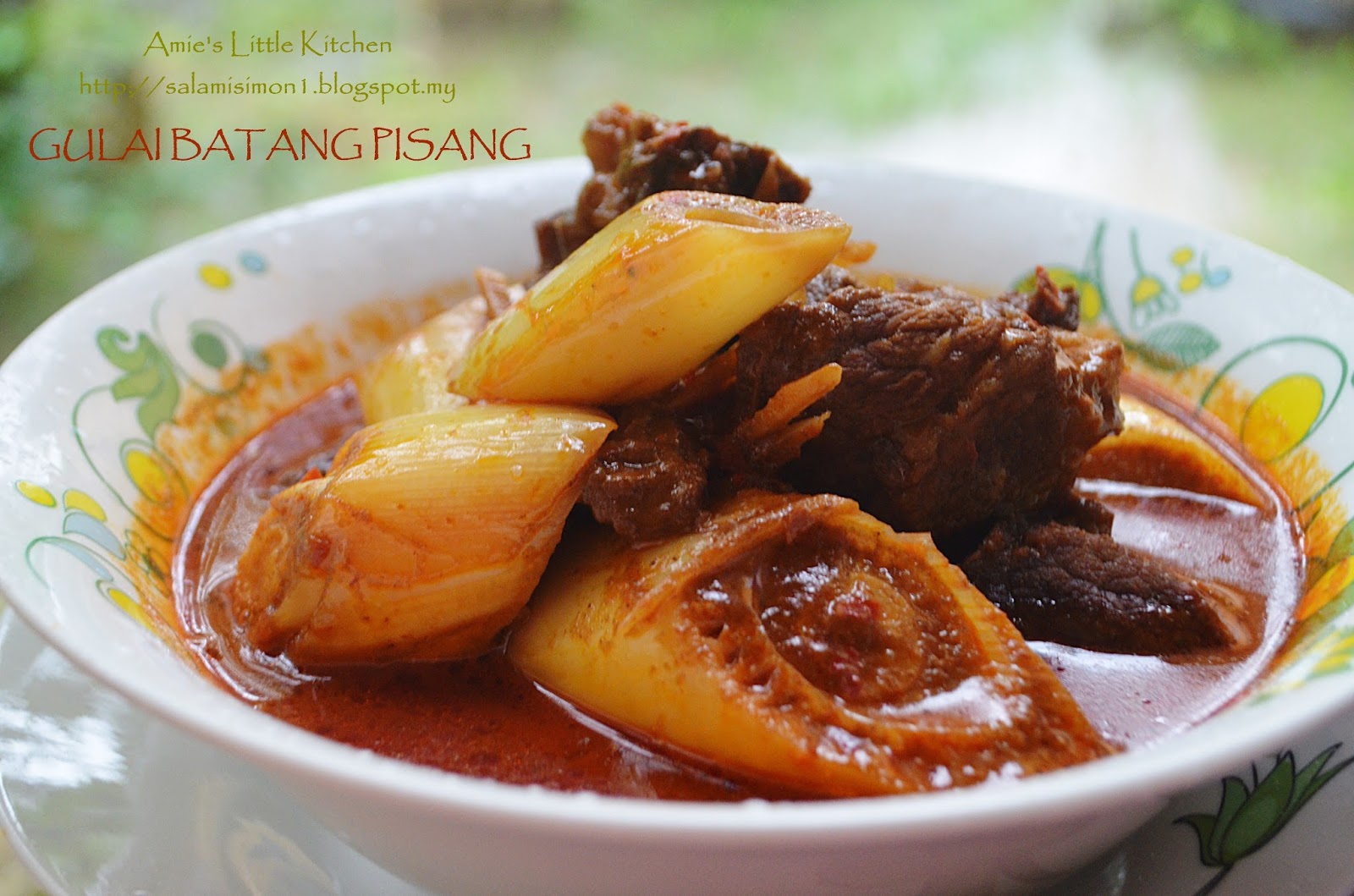 Gulai Batang Pisang - AMIE'S LITTLE KITCHEN