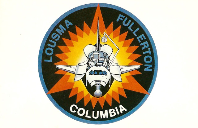 My Favorite Postcards: The Insignia / Emblem for STS-3 Space Shuttle ...