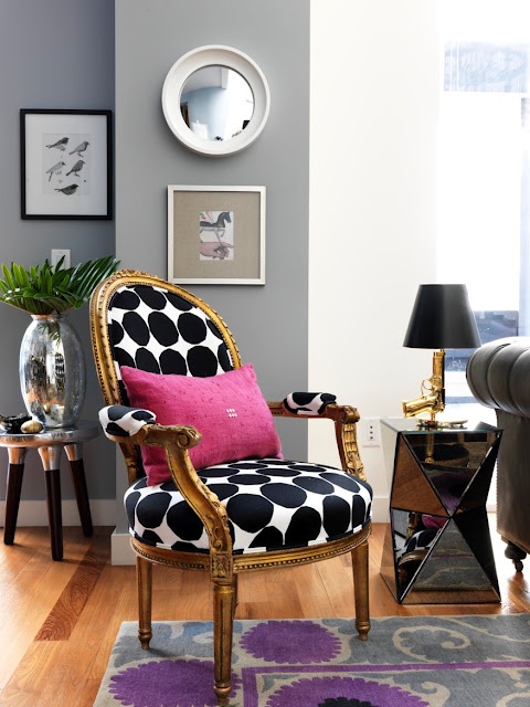 Eye For Design: Chic Polka Dot Interiors
