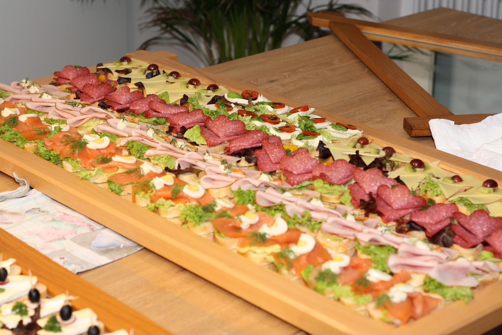 Tinas Wunderwelt: Belegte Brötchen zur Hochzeit