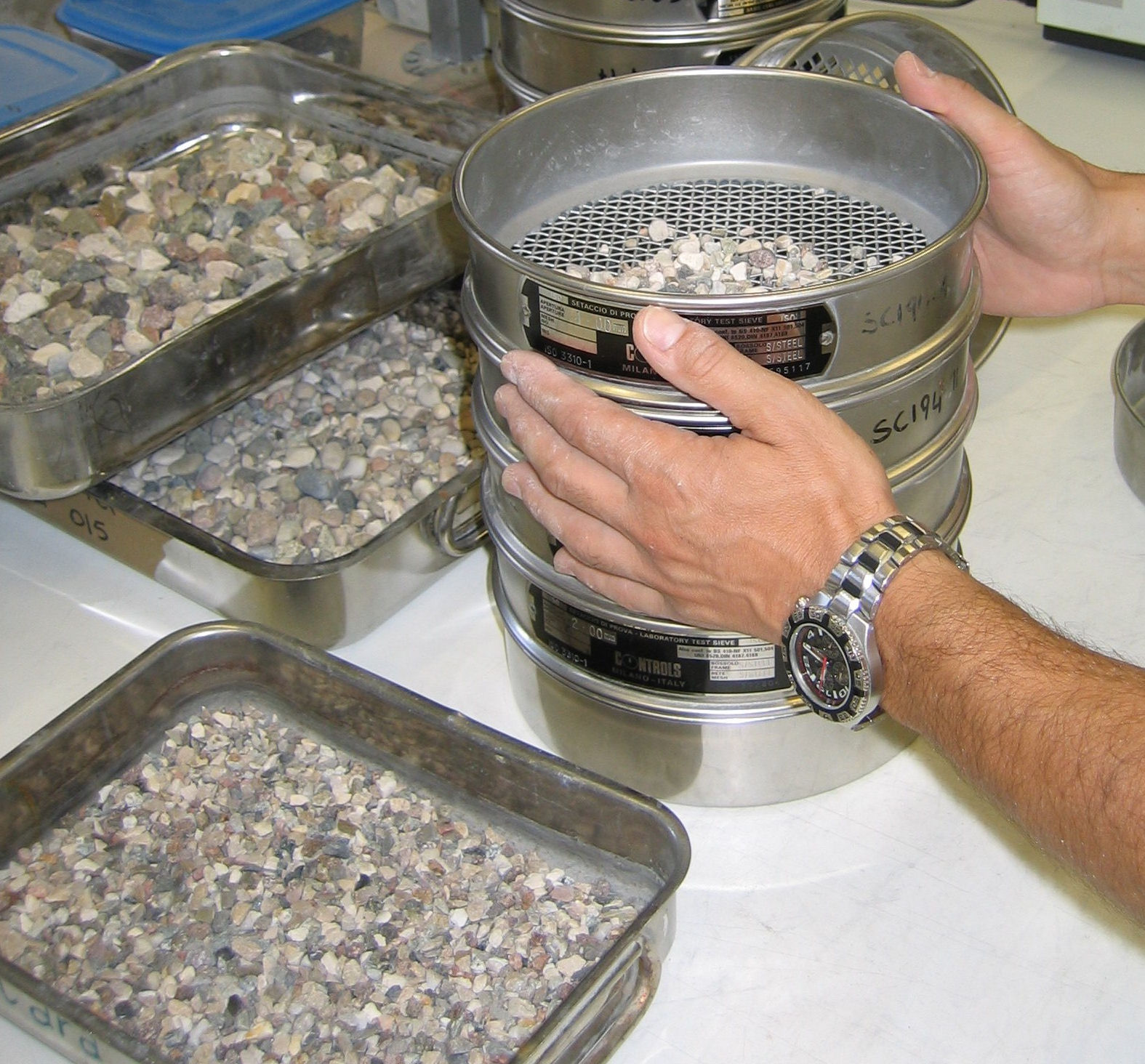 ...verso il polo!: Metodi di analisi granulometrica