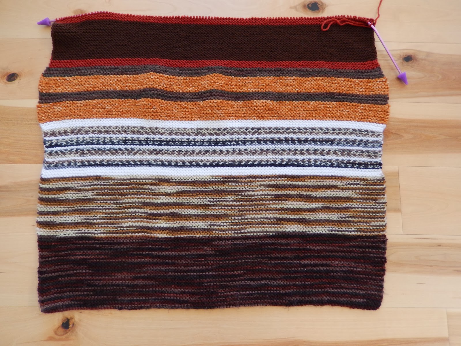 In and Out of the Stash: Oddball Blanket - Wild Turkey