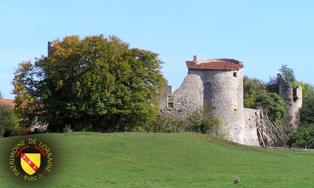 PATRIMOINE DE LORRAINE: LOUVIGNY (57) - Le château-fort