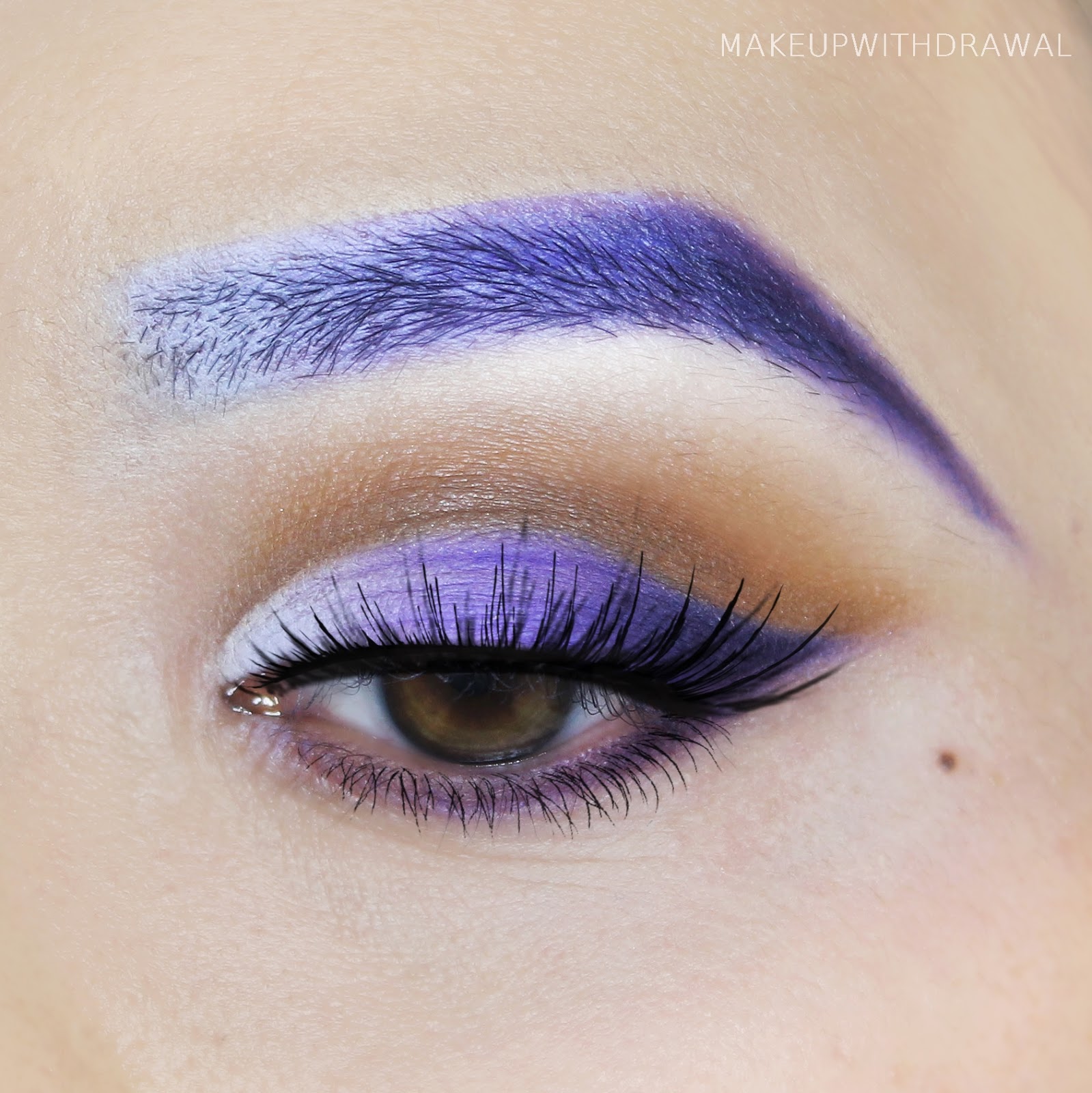 Purple Gradient EOTD Using Sigma Creme de Couture Palette | Makeup ...