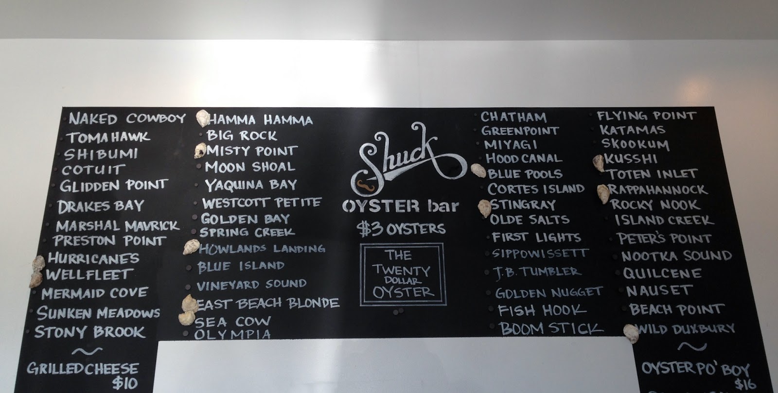 Aw Shucks! Eating Oysters at Shuck Oyster Bar - LA Explorer