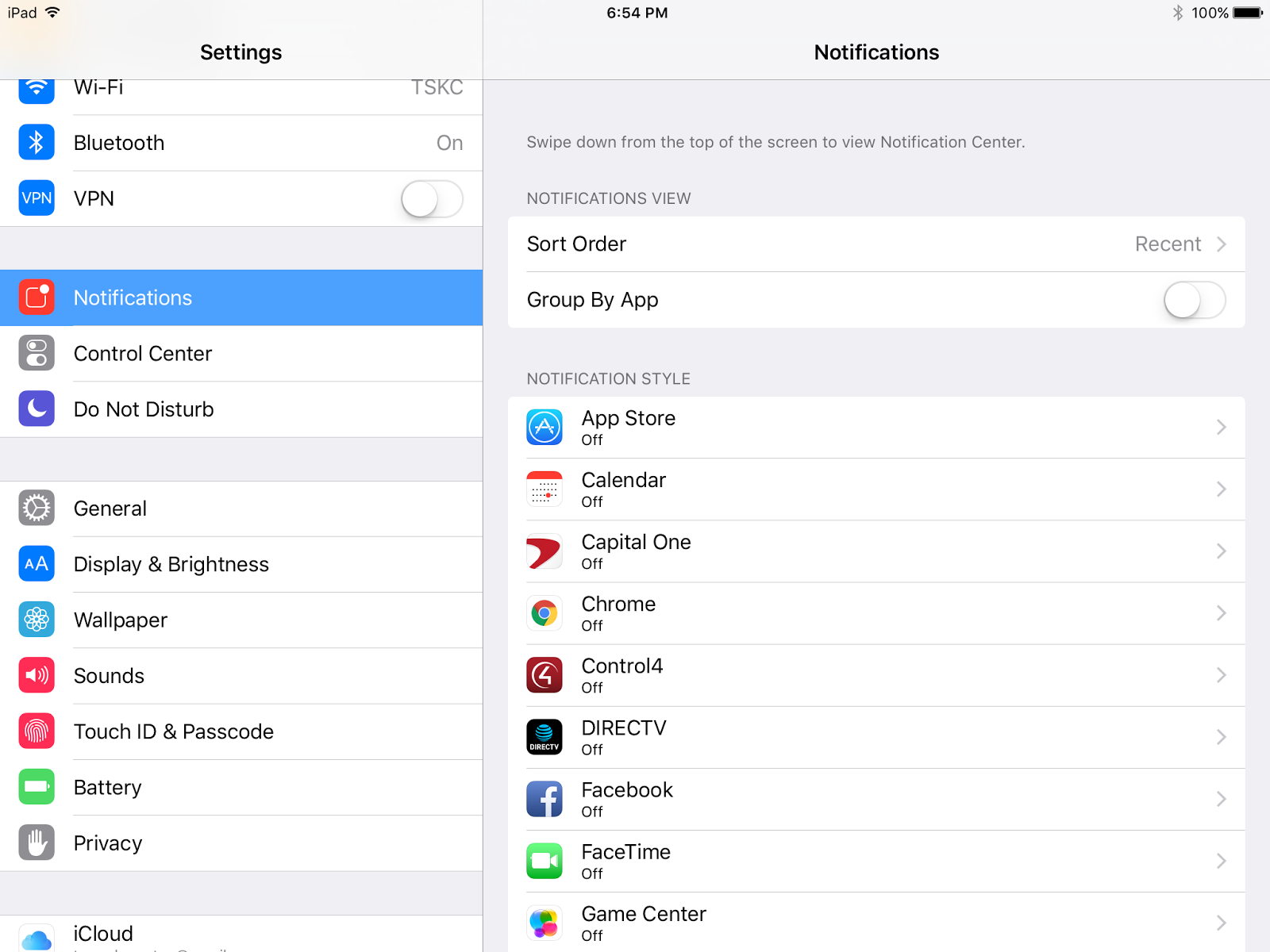 Disable iPad Notifications When Using as a Controller on your ...