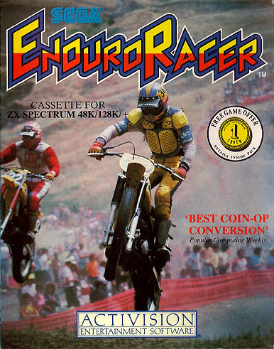 FRGCB - Finnish Retro Game Comparison Blog: Enduro Racer (Sega, 1986)
