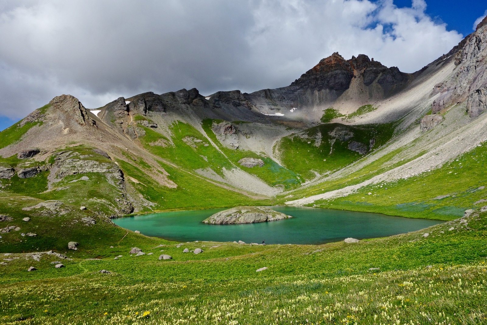Earthline: The American West: V2 (Peak 13,309'), Ice Lake Basin Series