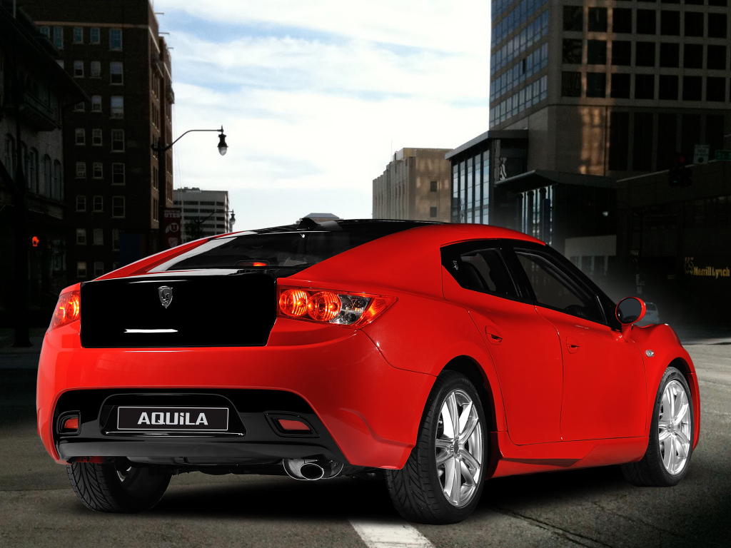 Spotted...cars in Moscow: Tagaz Aquila Ferrari Edition