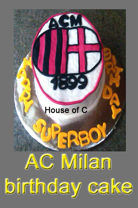 House of C: AC Milan birthday cake