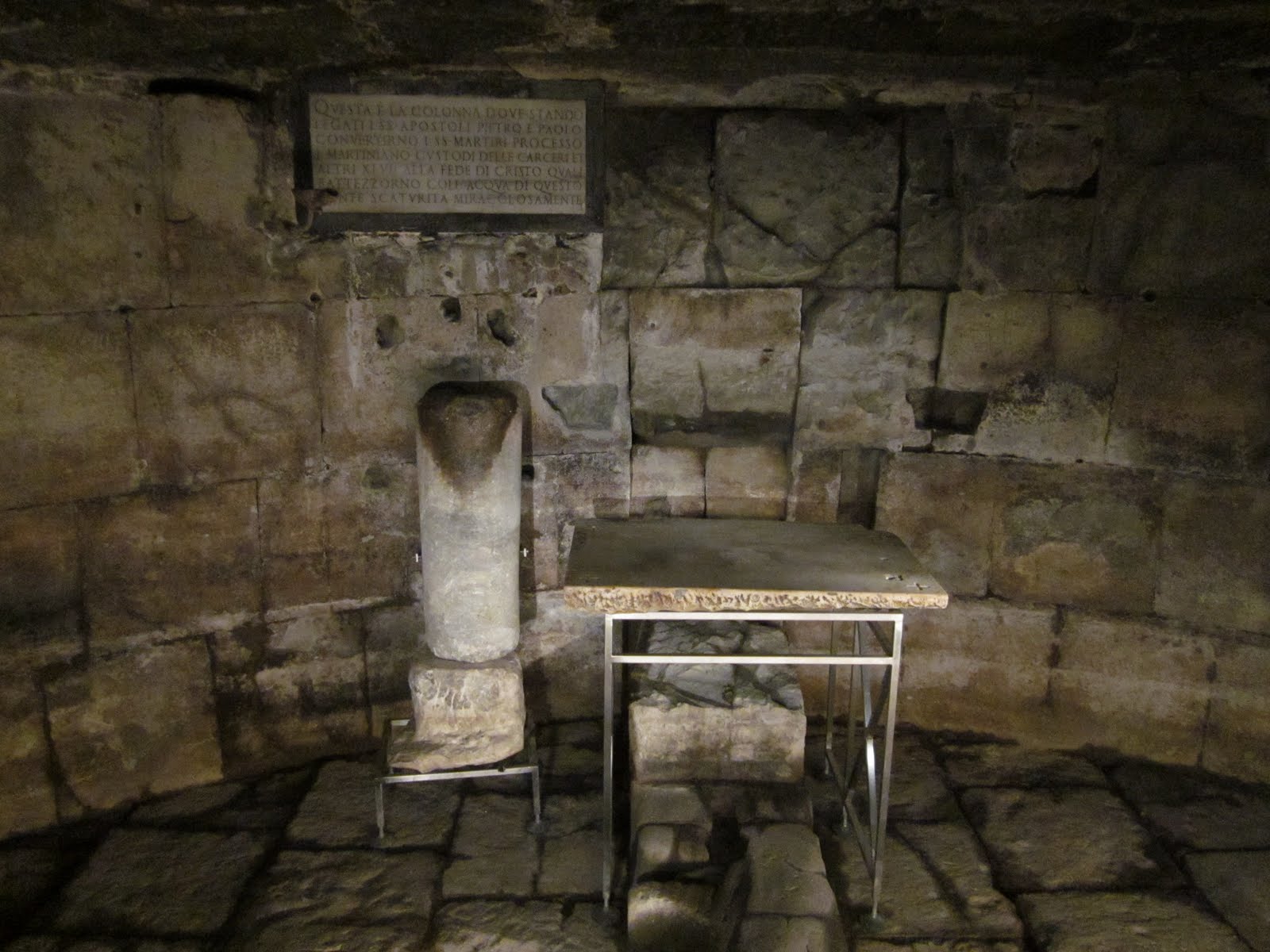 Sights of Rome: 8. The Mamertine Prison