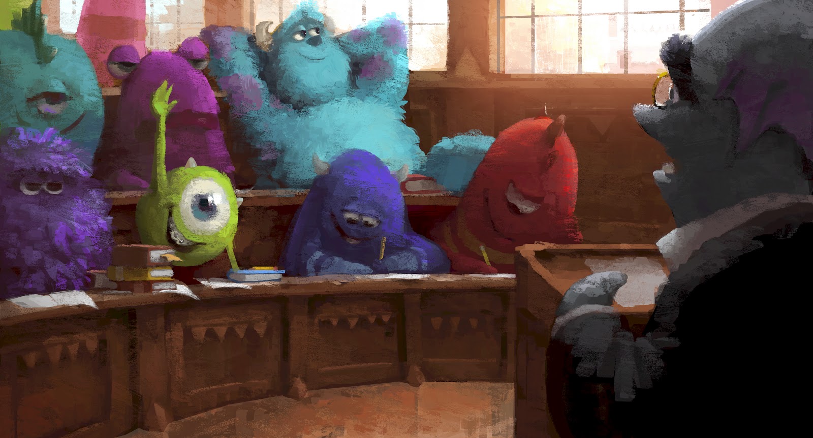 Additional Monsters University Concept Art | Pixar Post