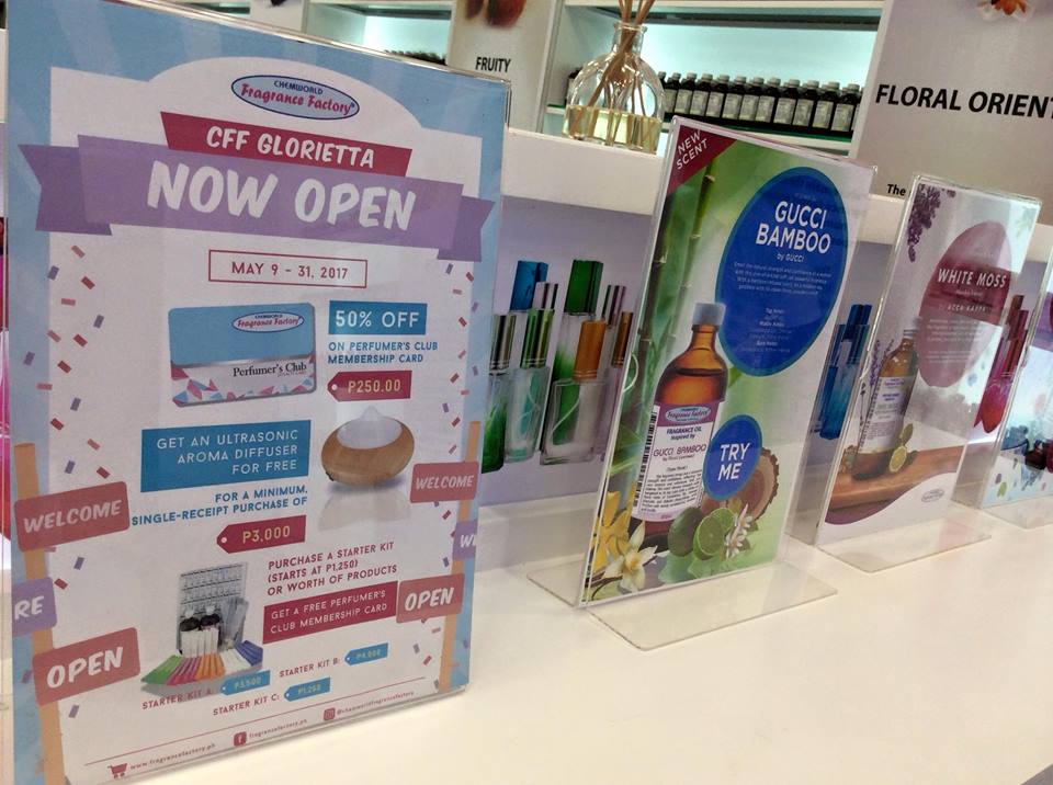 Start Your Own Biz with Chemworld Fragrance Factory - Now In Glorietta 3