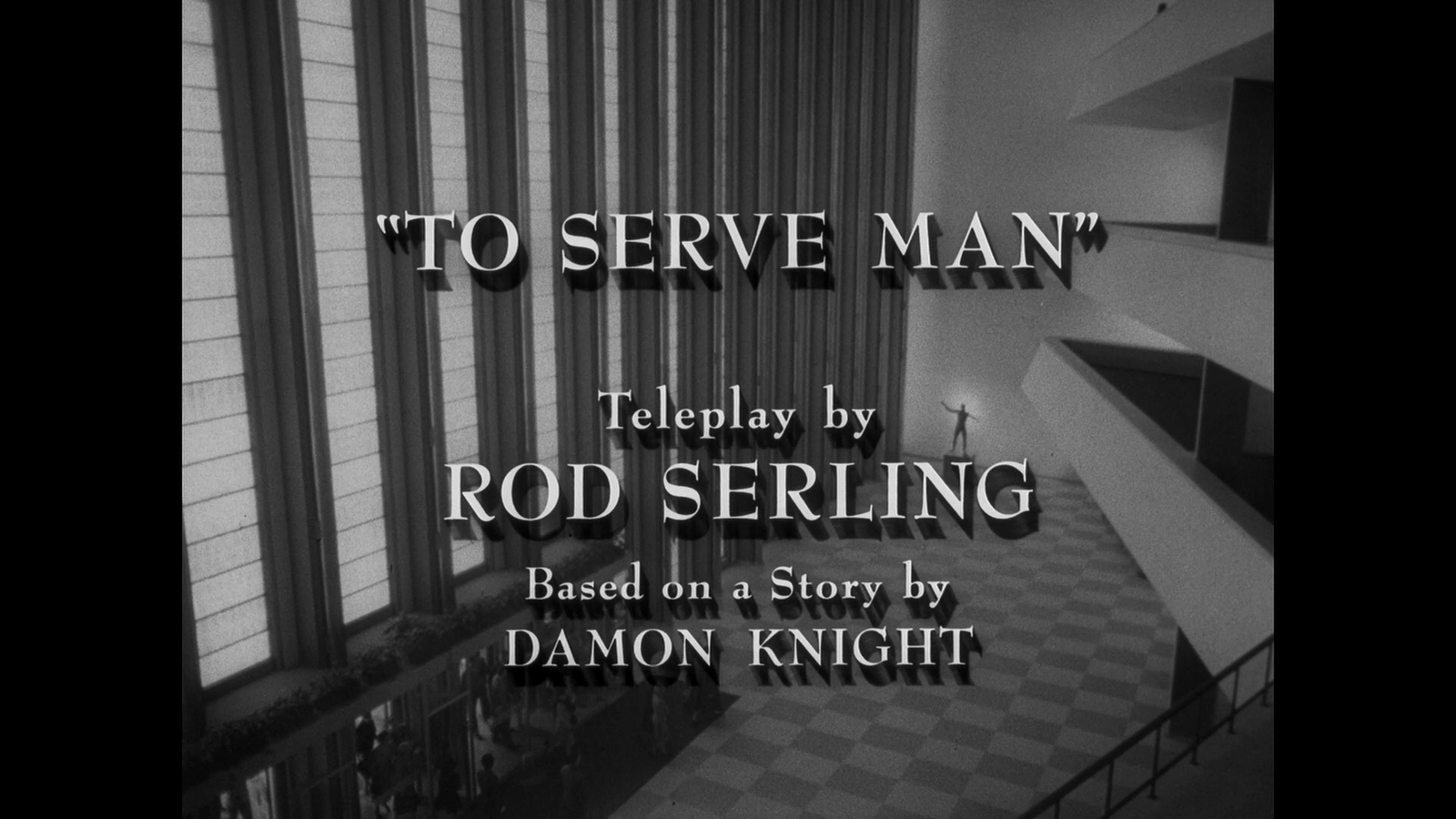 My Life in the Shadow of The Twilight Zone: TZ Promo: “To Serve Man” (3 ...